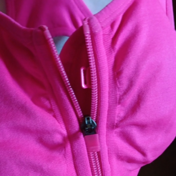90 Degree By Reflex | Intimates & Sleepwear | Hot Pink Scuba Sports Bra ...